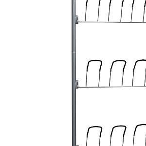 Neu Home Organize It All Over-The-Door 18 Pair Hanging Wire Shoe Rack