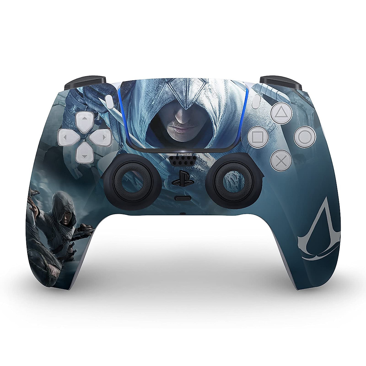 Head Case Designs Officially Licensed Assassin's Creed Altaïr Hidden Blade Key Art Vinyl Faceplate Gaming Skin Decal Compatible With Sony PlayStation 5 PS5 Digital Console and DualSense Controller