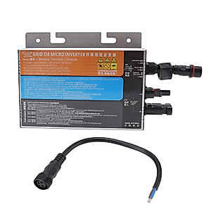 Solar Inverter, Small Size and Capacity 18‑60V Islanding Protection Grid Tie Inverter for Home (PVGS-700W(18-60V) 110V)