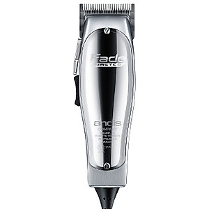 Andis Professional Fade Master Hair Clipper with Adjustable Fade Blade with a Andis Master Dual Magnet 5-Comb Set with a BeauWis Blade Brush