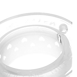 Matyz 4-Pack Silicone Replacement Nipple for Matyz Wide Neck Bottles, Fast Flow, 6 Months to 12 Months (Size L)