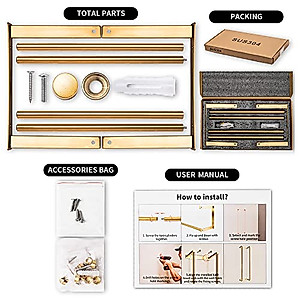 Towel Racks for Bathroom Wall Mounted, Stainless Steel Bath Towel Holder Wall Towel Rack,Wall Towel Storage, Bathroom Organization, Mounted Towel Rack,Modern Small Space Bathroom Towel Storage