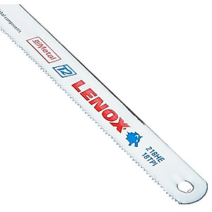 LENOX Tools Hacksaw Blade, 12-inch, 18 TPI, 2-Pack (20160T218HE)