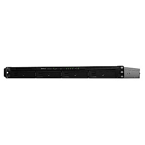 Synology RackStation RS1619xs+ iSCSI NAS Server with Intel Xeon 2.2GHz CPU, 64GB Memory, 4TB SSD and 24TB HDD, Rail Kit, DSM Operating System