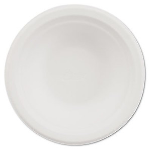 Chinet Products - Chinet - Classic Paper Bowl, 12 oz, White, 125/Pack, 1000/Carton - Sold As 1 Carton - Disposable. - Made with reclaimed fiber. - Microwaveable. - Cut resistant. -