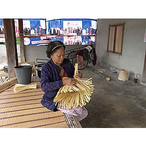 CProduct Sticky Rice Steamer Basket Bamboo Large (Quickly Steaming Style) - Thai Lao & Asian Cookware (Basket Only)