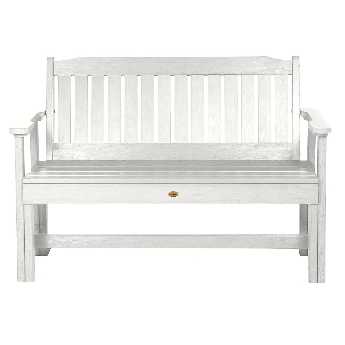 Sequoia Professional CM-BENSQ42-WHE Commercial Grade Exeter 4 Foot Garden Bench, White