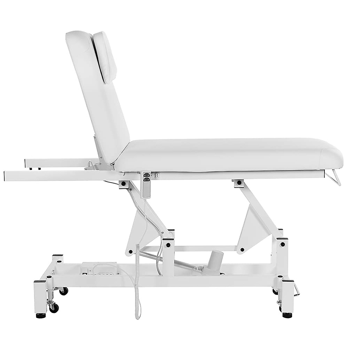 SKINACT Bliss Electric Spa Facial Treatment Table for Medical spa (White)