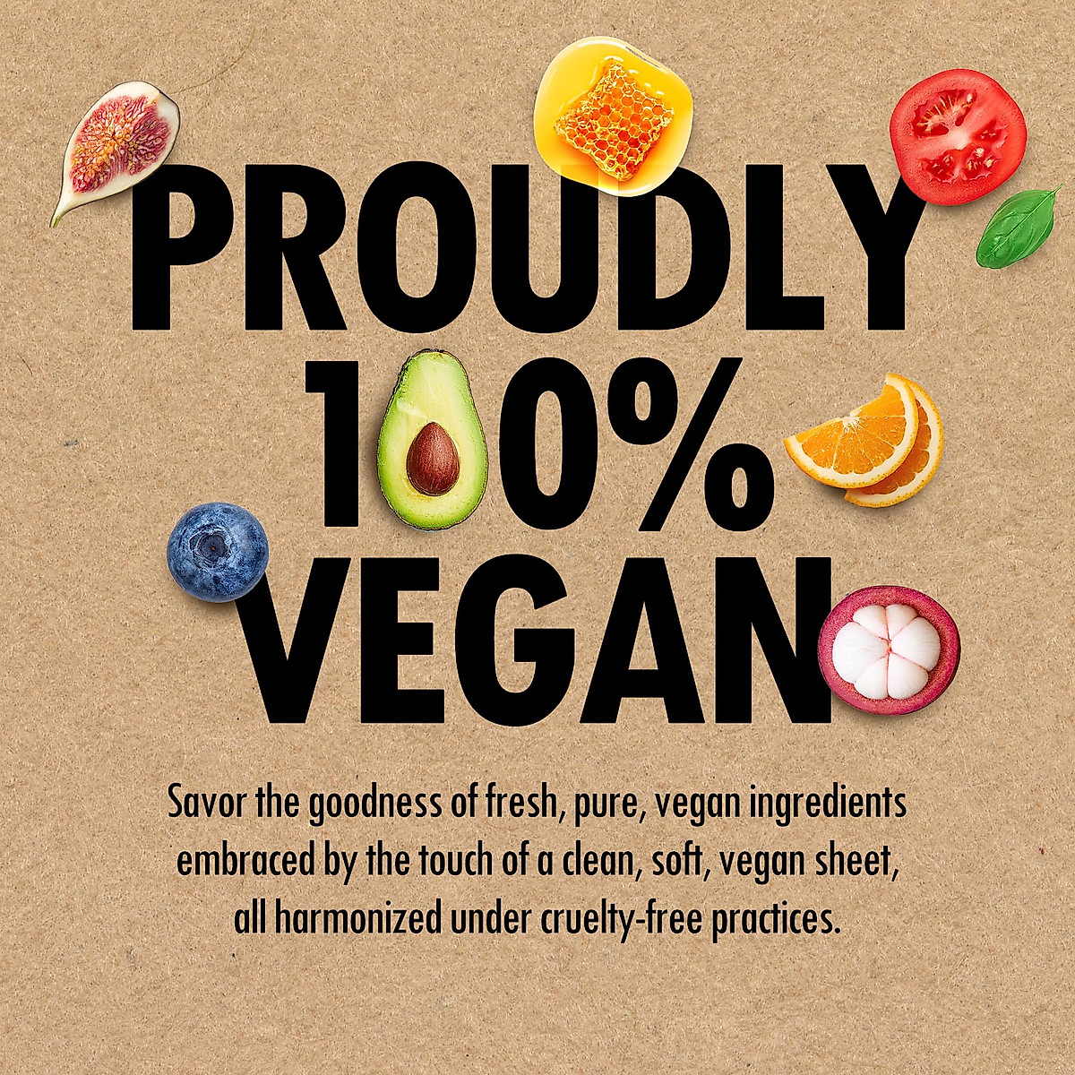 FARMSKIN Organic Face Mask, 12 pcs - Hydrating, Moisturizing, Brightening, Soothing, Cruelty-Free