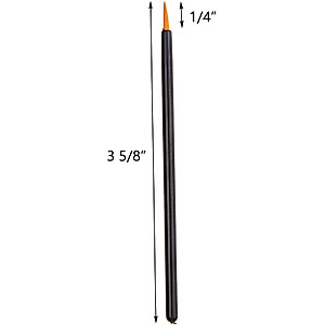 Hedume 300 Pack Disposable Eyeliner Brush, Eyeliner Brush Applicator, Eye Liner Wands for Makeup