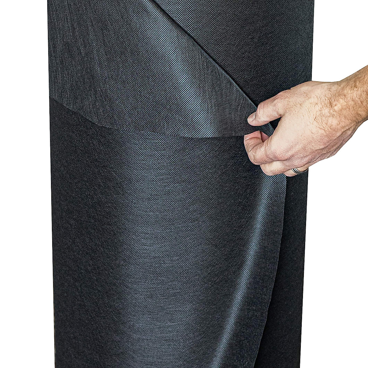 House2Home 40 Inch x 3 Yard Upholstery Black Cambric Dust Cover Fabric Replacement for Sofa Chair Furniture and Twin Box Spring Foundations, Conceals Springs and Webbing Inside Furniture