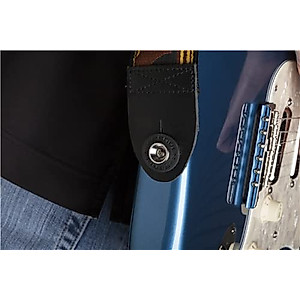 Fender Black Strap Button Felt Washers & Strap Blocks (2 Pair)