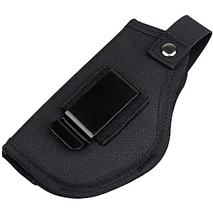 HOEBUG Gun-Holster for Concealed Carry-Gun Holster Fits Pistols iwb/owb 9mm Waistband Bund for Men/Women (Black)