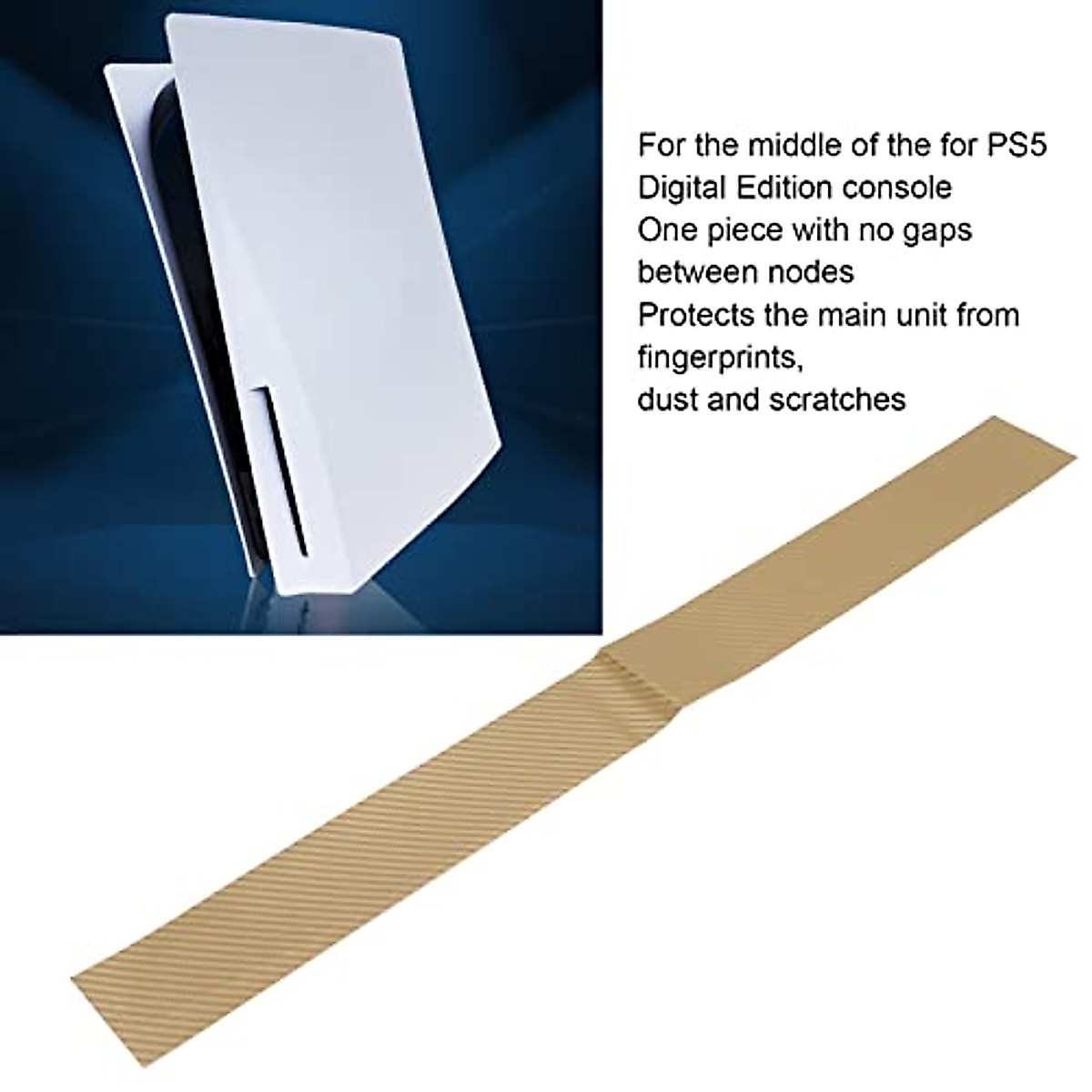 Console Semicover Integrated Design, Solid, Multifunctional and dustproof Semiconsole selfadhesive Digital Version