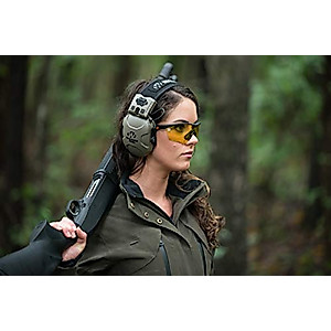 WALKER'S XCEL 100 Digital Electronic Muff W/Voice Clarity, Advanced Circuit, 4 Listening Modes, Beige (GWP-XSEM)