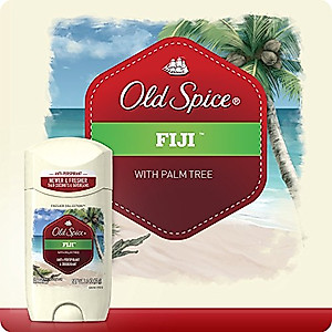 Old Spice Antiperspirant and Deodorant for Men Fiji with Palm Tree Scent 2.6 Oz (Pack of 6)
