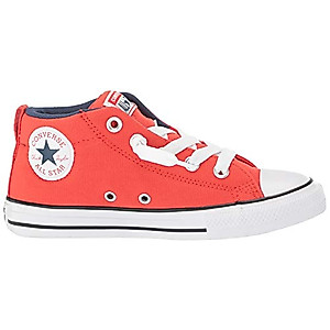 Converse Baby-Boy's Chuck Taylor All Star Street Moon Seasons Sneaker, Habanero Red/Navy/White, 3 M US Infant