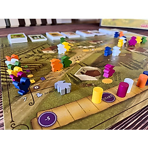 Stonemaier Games: Viticulture Essential Edition (Base Game) | Create The Most Prosperous Tuscan Vineyard | Wine Themed Strategy Board Game for Adults and Family | 1-6 Players, 90 Mins, Ages 14+