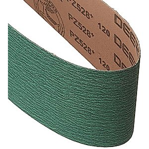 Red Label Abrasives 4 X 36 Inch Metal Grinding Zirconia Sanding Belts 40, 80, 120 Grits, 3 Pack Assortment