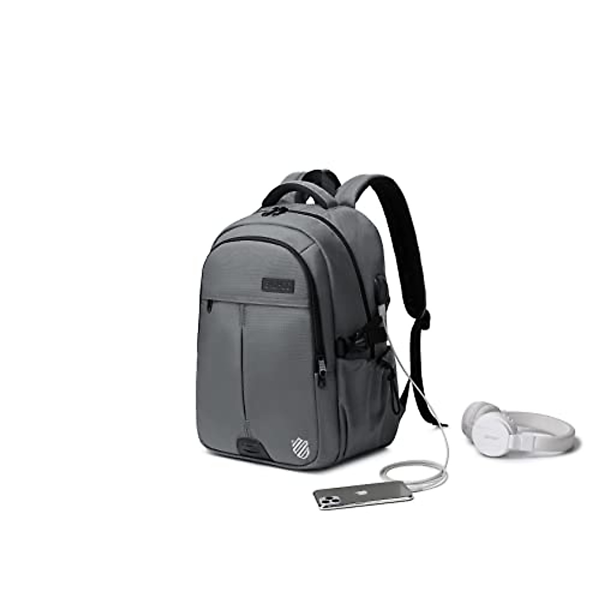 BAUHOO Ballistic Resistant Backpack (Double Shield) Grey