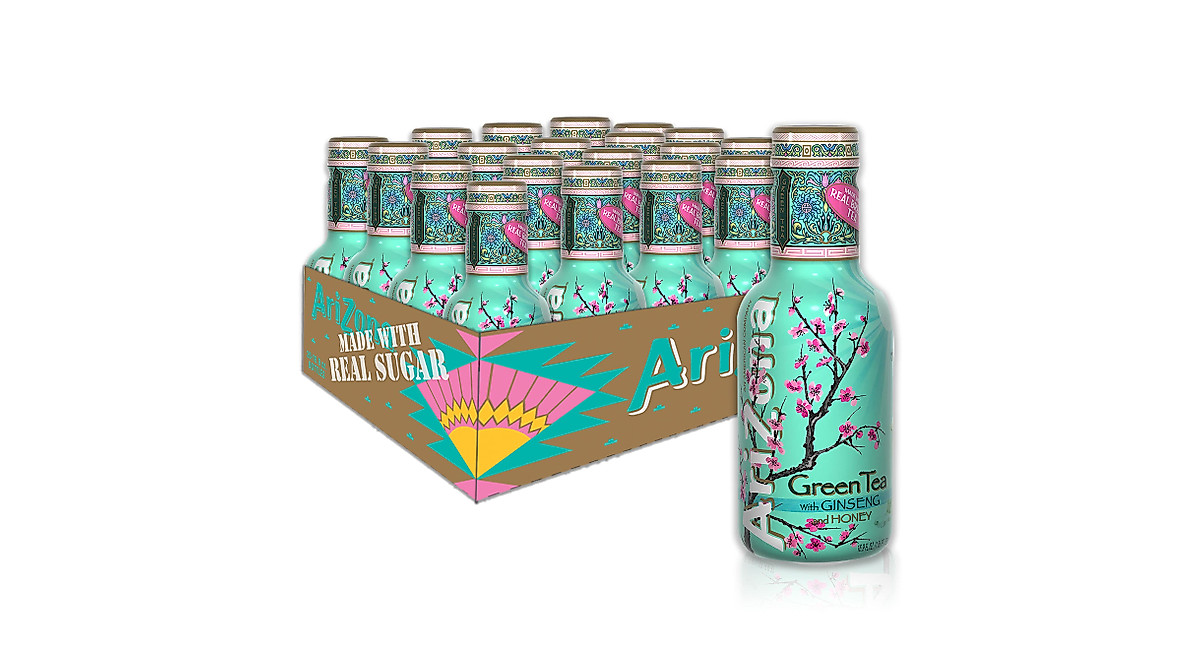 AriZona Green Tea Pack of 20 | Natural, Refreshing & Vitamin C