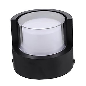 Housoutil Aluminum Waterproof Wall Lamp 6w Warm White Led Outdoor Wall Mount for Deck Step Patio Retaining Wall Corridor Lighting