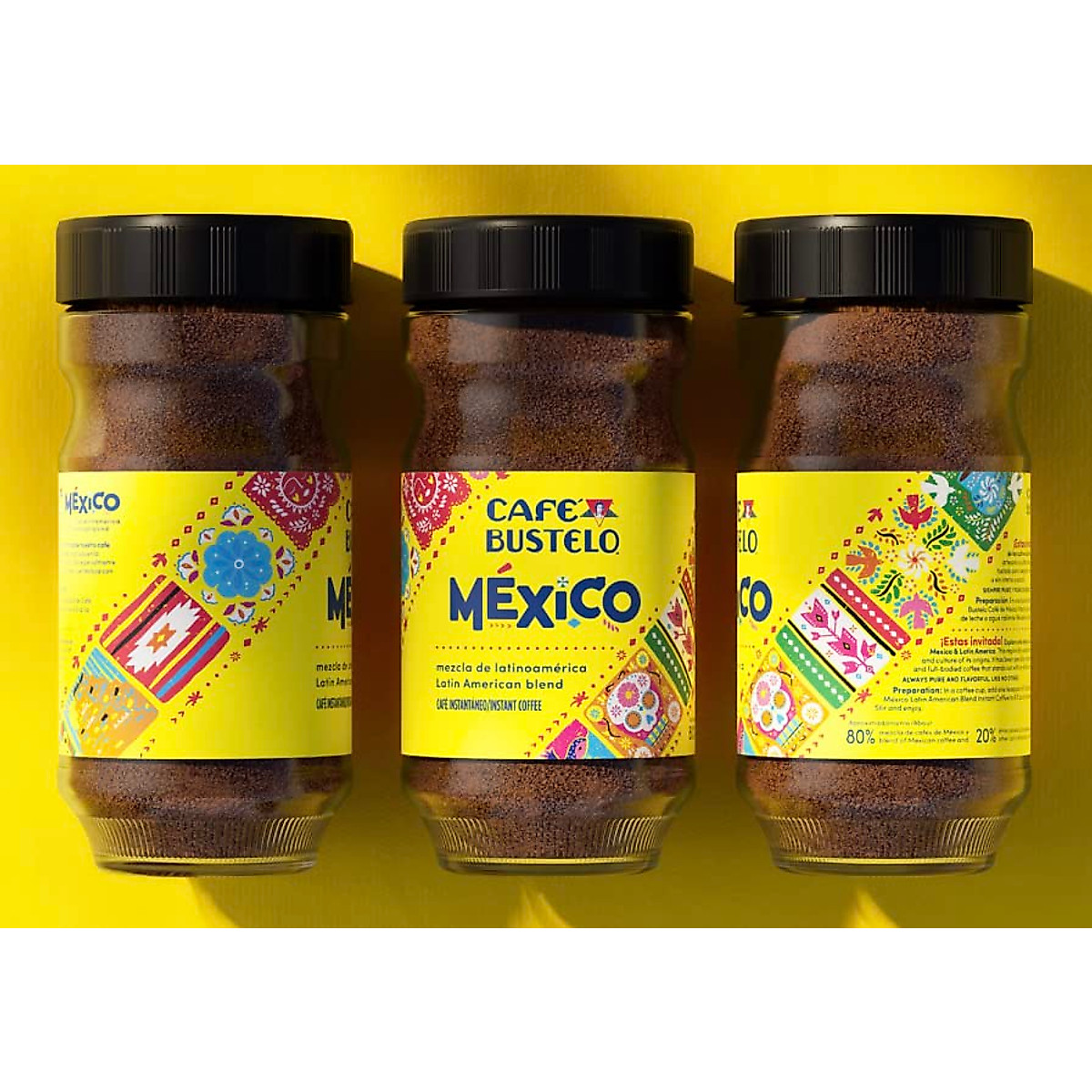 Cafe Bustelo Mexican Instant Coffee, 7.05 Oz (New Pack of 2)