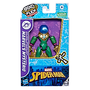 Spider-Man Marvel Bend and Flex Missions Marvel’s Mysterio Space Mission Action Figure, 6-Inch-Scale Bendable Toy for Kids Ages 4 and Up