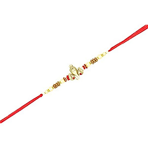 TrendBell Raksha Bandhan Ganpati Rakhi for Brother - PG11