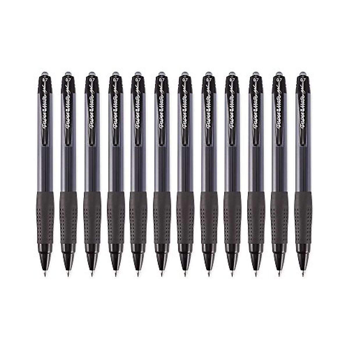 Paper Mate Gel Pens, Bold (1.0mm), Black, 12 Count