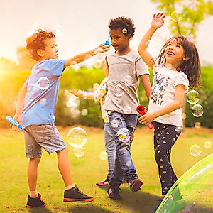 Winrayk 24Pcs Video Game Bubble Wands for Kids Bubbles Party Favors Mini Bubbles Bulk Easter Valentines Day Prizes Pinata Filler Stuffer Gamer Gaming Party Favors Birthday Supplies (with 24 Gift Card)