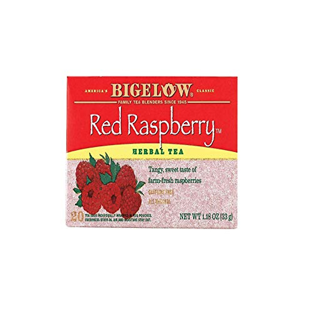 Bigelow Tea Red Raspberry Tea, 20 ct