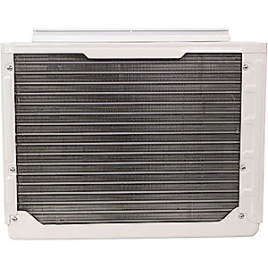 RCA 12,000 BTU 115V Window Mounted Air Conditioner & Dehumidifier with Remote Control, Window AC Unit for Apartment, Living Room, & Medium Rooms up to 450 Sq. Ft. in White