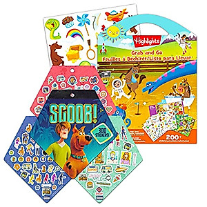 Scooby-Doo Mini Backpack for Boys Girls Toddler Preschool ~ Deluxe 11" Scooby Backpack with Stickers (Scooby School Supplies Bundle)