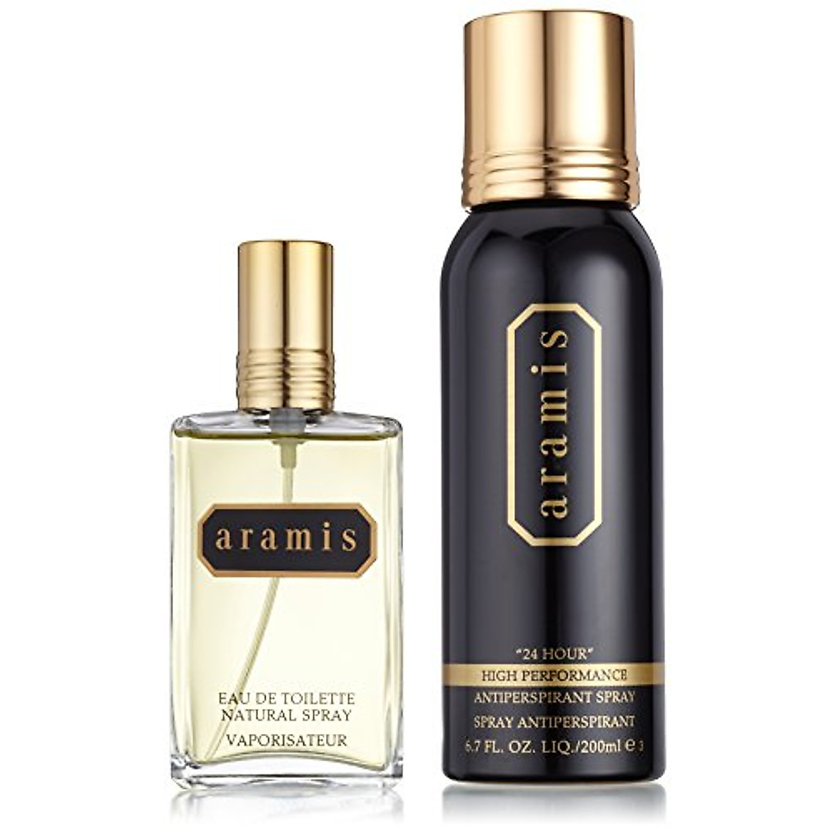 Aramis Gift Set 2.0oz (60ml) EDT Spray + 6.8oz (200ml) 24 Hour Antiperspirant Spray