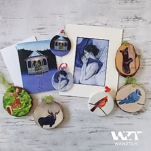 WAN2TLK 100ml Photo Transfer Medium, Gel Medium for Photo Transfer, Image After Transfer Clear Without Fading, Image Transfer Gel for DIY Arts & Crafts, Home Decor, Personalized Gifts