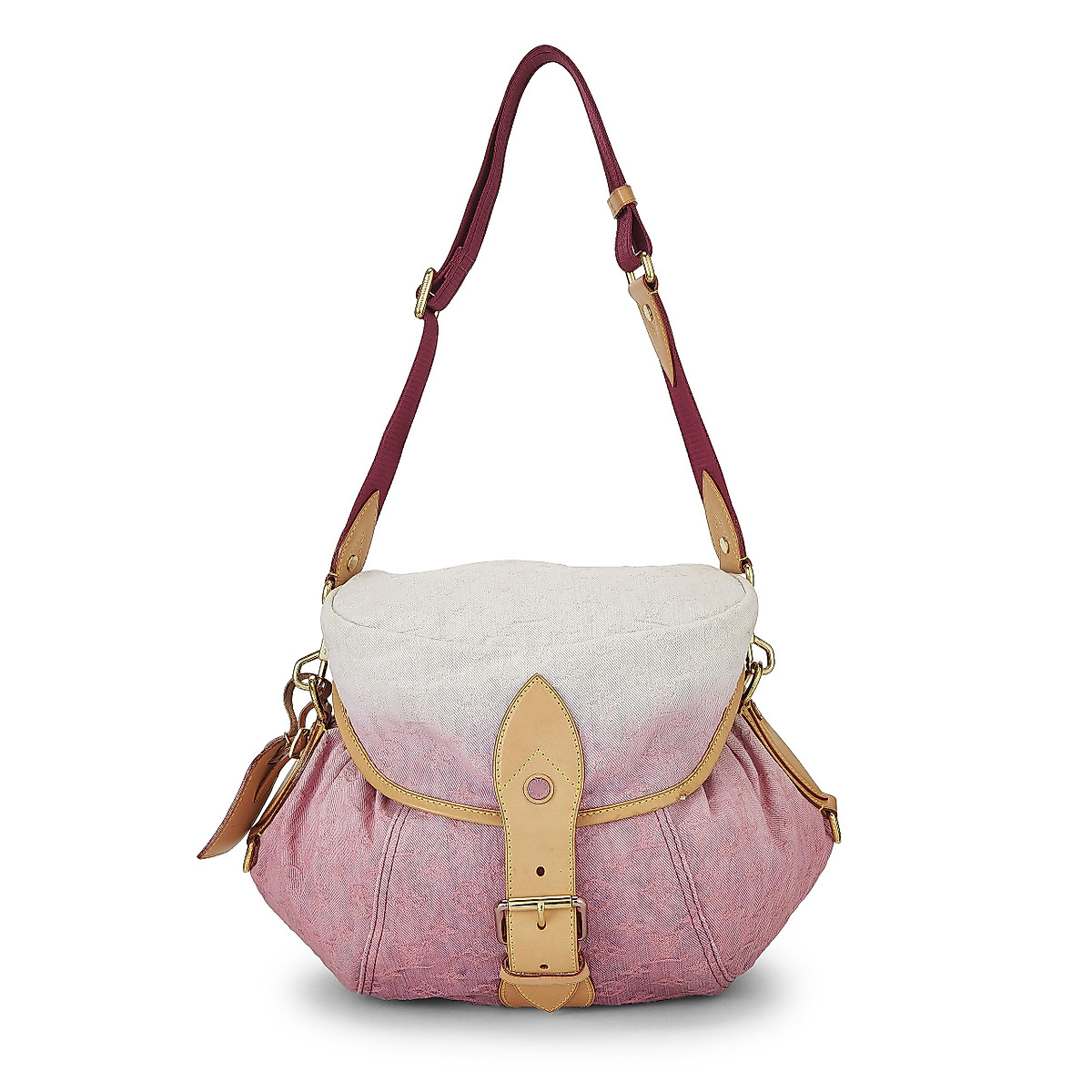 Louis Vuitton, Pre-Loved Pink Monogram Denim Sunshine, Pink