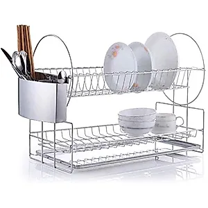 SDGH Stainless Steel Dish Rack - Drain Rack Kitchen Dish Rack Tablewarenb Storage Rack