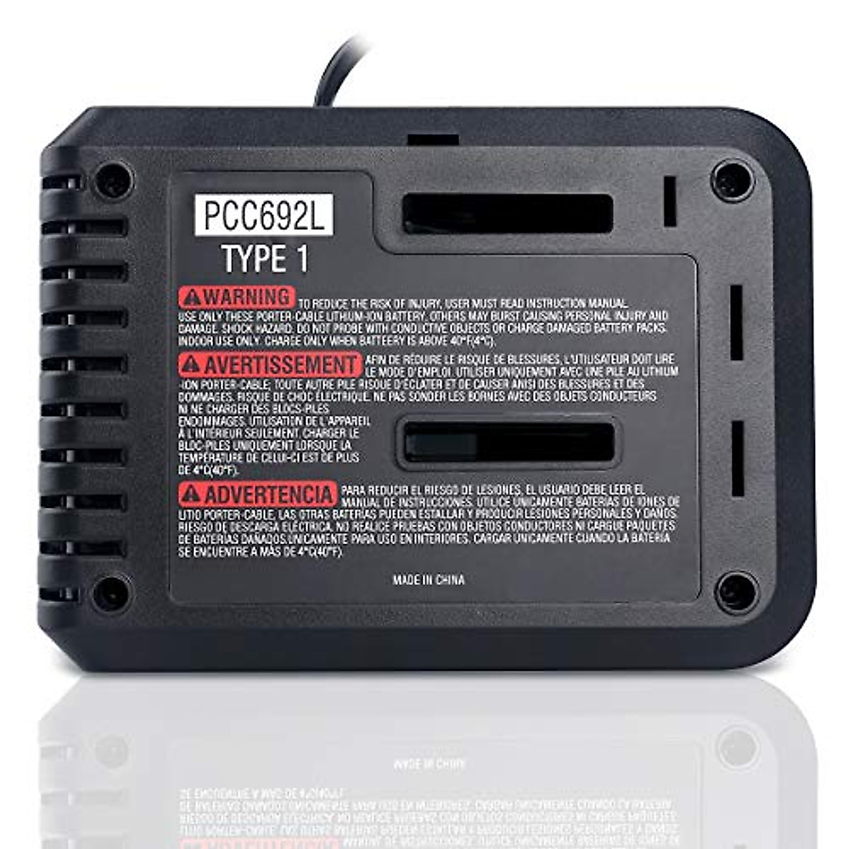 Elefly 20V Battery Charger PCC692L Replacement for Porter Cable 20V Lithium Battery PCC680L PCC685LP and Compatible with Black Decker 20V Battery LBXR20 LB2X4020