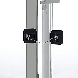 Refrigerator Door Locks, Fridge Lock with Keys, File Drawer and Child Safety Cabinet Lock with Strong Adhesive