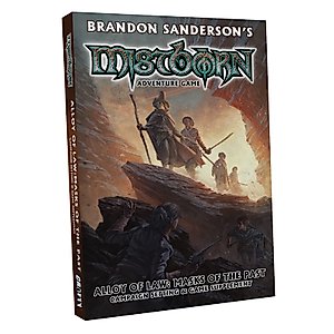 Mistborn: Alloy of Law: Masks of The Past by Crafty Games - Intrigue & Mystery RPG - 2-6 Players, 2+ Hours Gameplay, Ages 13+