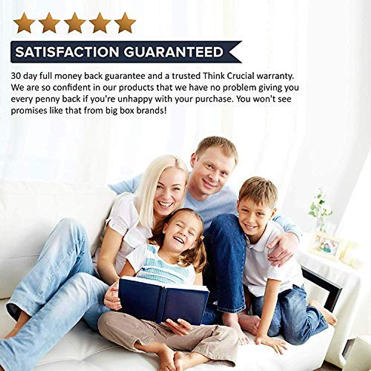 Crucial Air Filter Replacement Parts Compatible with Hamilton Beach True Air Part 990051000 - Fits Vacuum Models 04383, 04384, 04385 - HEPA Style Filters Capture Mites, Pollen, Household Dust (1 Pack)