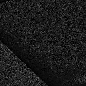 Amazon Basics Reversible Lightweight Microfiber Comforter Blanket, Twin/Twin XL, Black/Grey