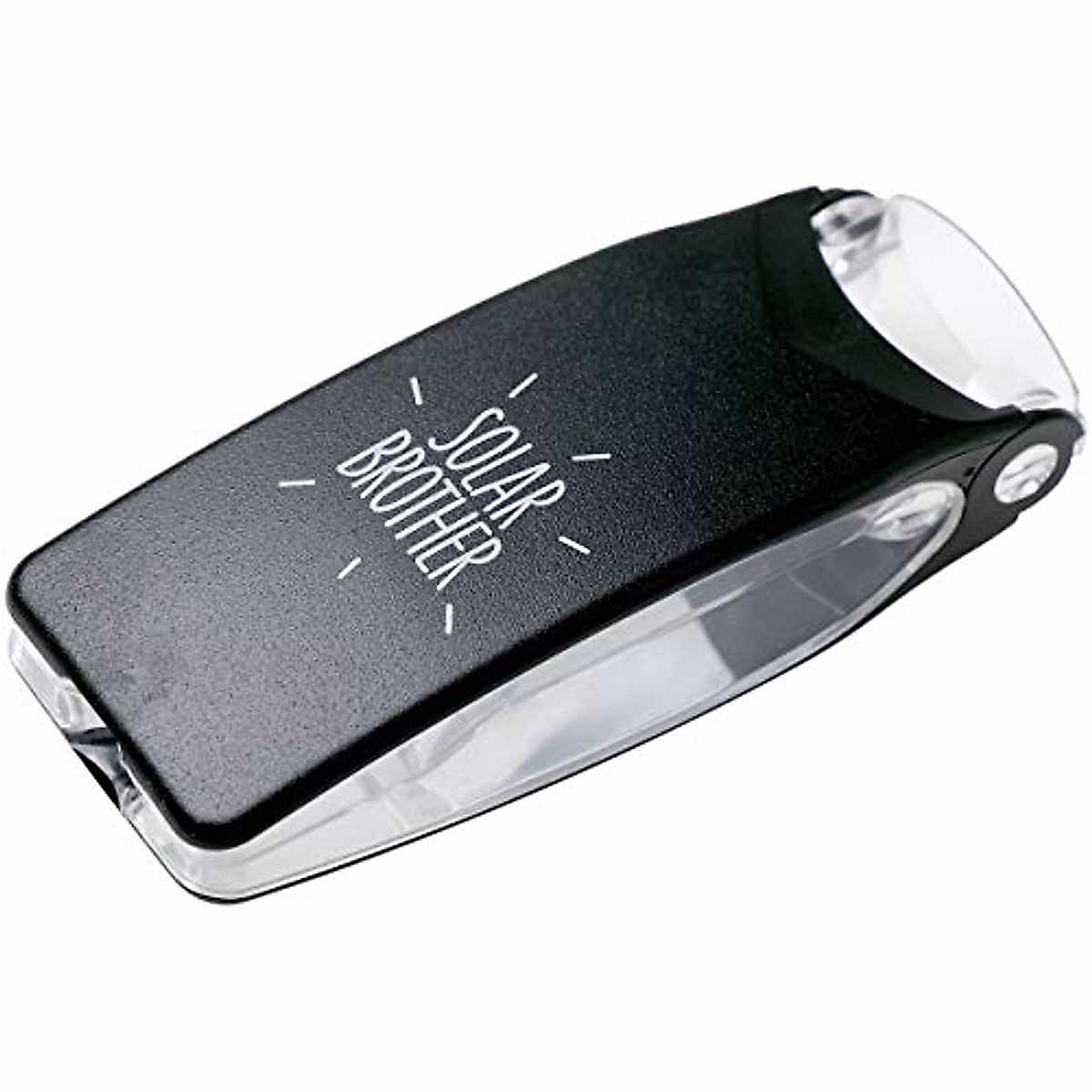 Suncase Solar Lighter - Compact Eco-Friendly, Solar Powered, Windproof, Waterproof, Ultralight Fire Starter (Black)