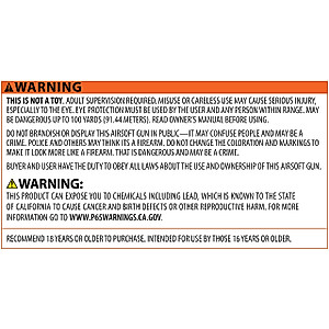 Crosman ASP311B Stinger P311 Spring-Powered Military-Style Airsoft Pistol