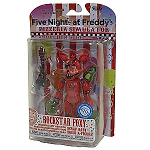 Funko Action Figure: Five Nights at Freddy's (FNAF) Pizza Sim: Rockstar Foxy Collectible - FNAF Pizza Simulator - Collectible - Gift Idea - Official Merchandise - for Boys, Girls, Kids & Adults