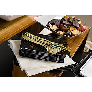 Premium White Napkins, 3 Ply Dinner Napkin Cloth Like | Value Pack 300 Count