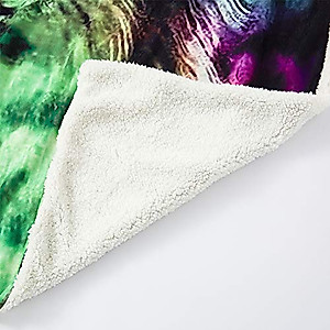 Maylian Grandma's Love to Grandson - Premium 3D Printed Fleece Blanket - Perfect Romantic Birthday Gift