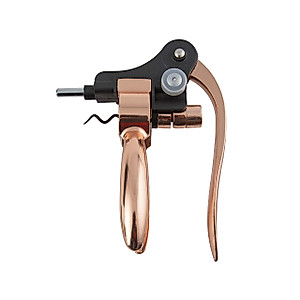 Cambridge Silversmiths Wine Opener with Black Leather Case, 1, Copper