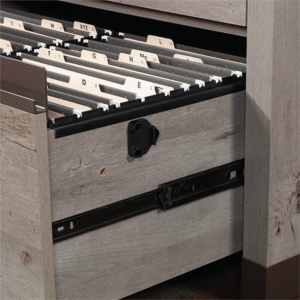 Pemberly Row Engineered Wood 2-Drawers Lateral File Cabinet Mystic Oak